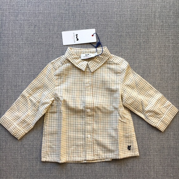 Cyrillus | Shirts & Tops | Nwt Cyrillus Baby Boy Shirt 2m | Poshmark